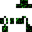 Black and green voidless | Minecraft Skin
