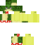 phrog with yellow sweater and swaggy mushroom shoes | Minecraft Skin