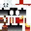 Christmas Panda King Skin | Minecraft Skin