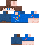 Alpharad Blue Merch | Minecraft Skin