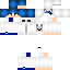 Blue Wolf Boy | Minecraft Skin