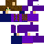 purple hoodie girl | Minecraft Skin