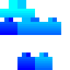 Light Blue to Blue Fade | Minecraft Skin