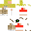 tommyinit with his disc in the back | Minecraft Skin