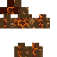magma and soul sand block | Minecraft Skin