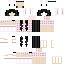 Female Bunny Hat Skin (Black Hair) | Minecraft Skin