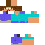 Herobrine bare bones | Minecraft Skin