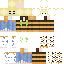 -Cute Bee Sweater Girl- | Minecraft Skin