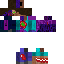 currputed parasite steve | Minecraft Skin