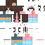 f2u rosemary [trans flag] jays pride series | Minecraft Skin