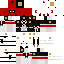 deadpool maid outfit | Minecraft Skin