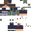 Iruka Naruto's first academy sensei | Minecraft Skin