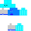 Light Blue Slime SKin | Minecraft Skin