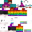 Rainbow Intel Edits With Pink & Blue Hair | Minecraft Skin