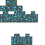 deepslate diamond ore minecraft texture | Minecraft Skin