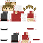 Grian but he hasn't finished the back yet | Minecraft Skin