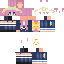 ldshadowlady with ocean queen crown | Minecraft Skin