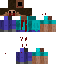 eye bleeding steve | Minecraft Skin