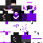 Aesthetic demon gamer | Minecraft Skin