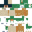Decidueye with blue eyes | Minecraft Skin