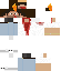 auron pulp fiction con sangre en la cara | Minecraft Skin