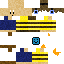A Gamer Bee | Minecraft Skin