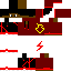 Hawks red lightning hood | Minecraft Skin