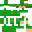 Noob con armadura de cuero verde | Minecraft Skin