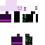 BlackTheBlack axolotls sisters | Minecraft Skin