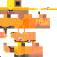 Humanoid Golden Fletcher Villager | Minecraft Skin