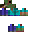Turning Z Steve [w blood] | Minecraft Skin