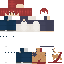 Emiya Shirou with Emiya Shirou's left arm | Minecraft Skin