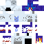 Withered Lugia ( final draft ) | Minecraft Skin