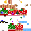 Christmas bacey revamped v2 sleepy version | Minecraft Skin