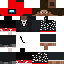 Among Drip Hidden In Steve Suit | Minecraft Skin