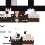 Miqo'te FFXIV Dark Hair | Minecraft Skin