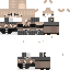E-Girl [monotone version] | Minecraft Skin