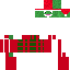 santa of peepo emote | Minecraft Skin