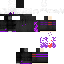 Epic Purple Fire Skin | Minecraft Skin