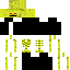 Golden skeleton | Minecraft Skin
