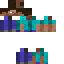 Wide Right Side Steve | Minecraft Skin