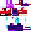 Divided Santa | Minecraft Skin