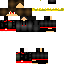 Red Skin and Corroded Crown | Minecraft Skin