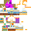 Half enderling and half elf | Minecraft Skin