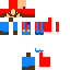 Mario the dummy | Minecraft Skin