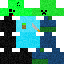 creeper plus derp skin | Minecraft Skin