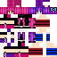 Chica diabla azul y morado | Minecraft Skin