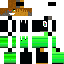 half human and half robot | Minecraft Skin
