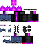 Cool~Purple~Fire | Minecraft Skin