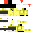 duo skin yellow demon Christmas edition | Minecraft Skin